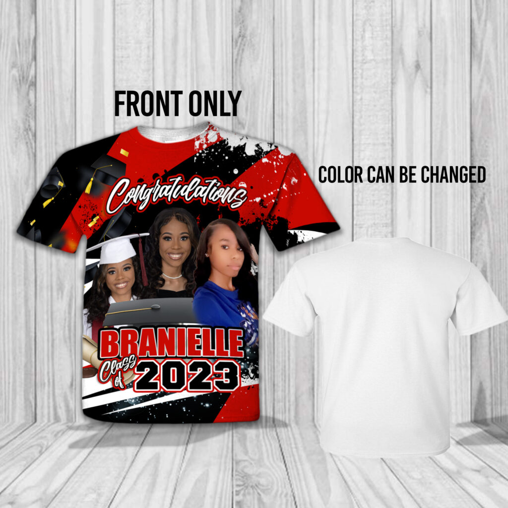 3D Graduation Shirt Bundle – Mastermind Printing LLC