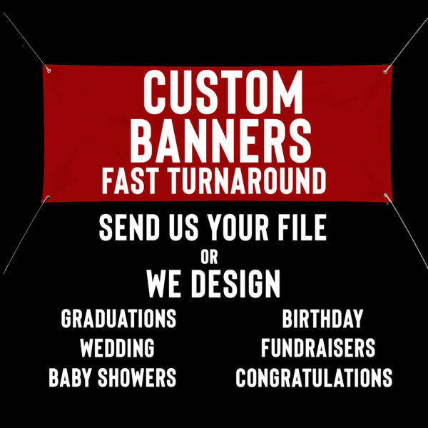 CUSTOM VINYL BANNER – Mastermind Printing LLC