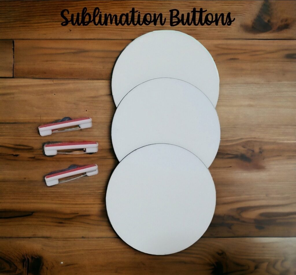 Sublimation blank buttons – Mastermind Printing LLC